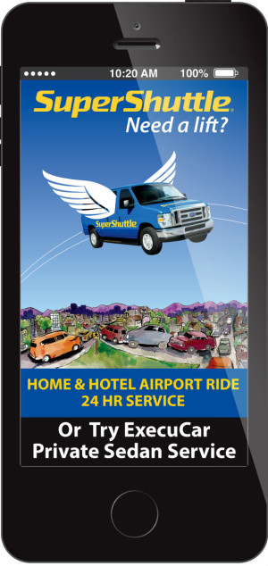 SuperShuttle lança aplicativo que facilita reservas de carros - M&E ...