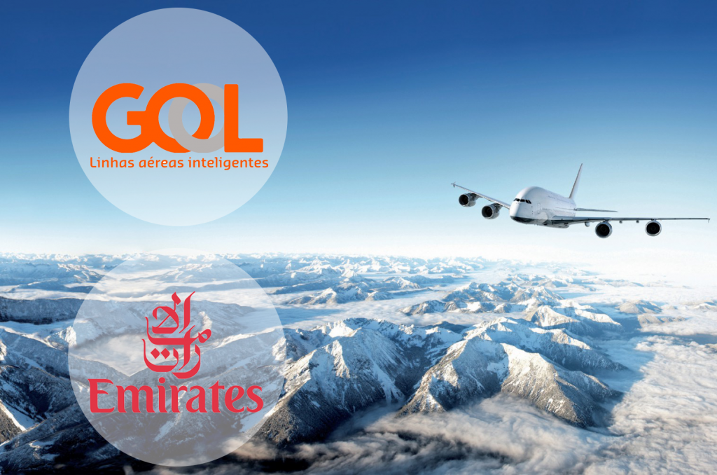 Emirates e Gol iniciam oficialmente codeshare que já envolve 14 voos ...