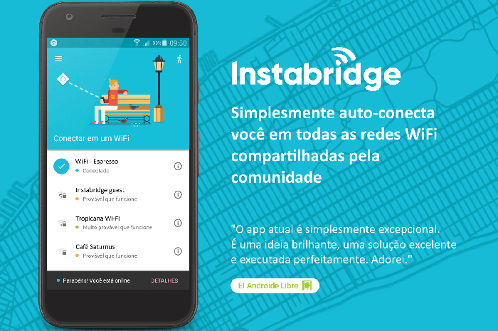 Instabridge já conecta mais de 1 milhão de Wi-fi gratuitos no mundo
