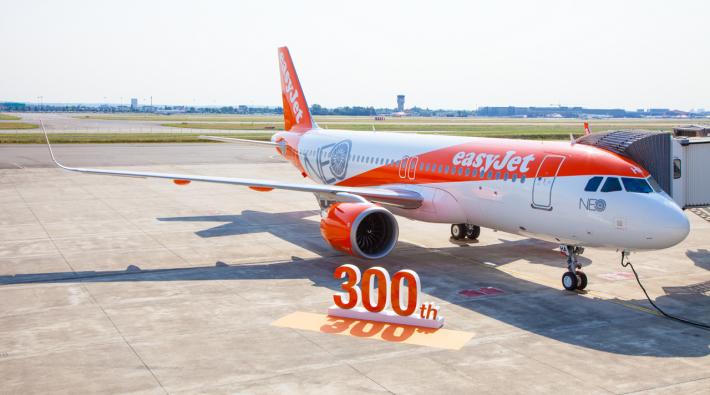 Easyjet recebe a 300ª aeronave Airbus de sua frota - M&E | Mercado e ...