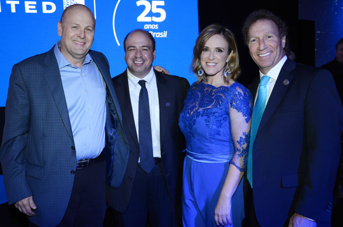 Veja fotos dos 25 anos da United no Brasil