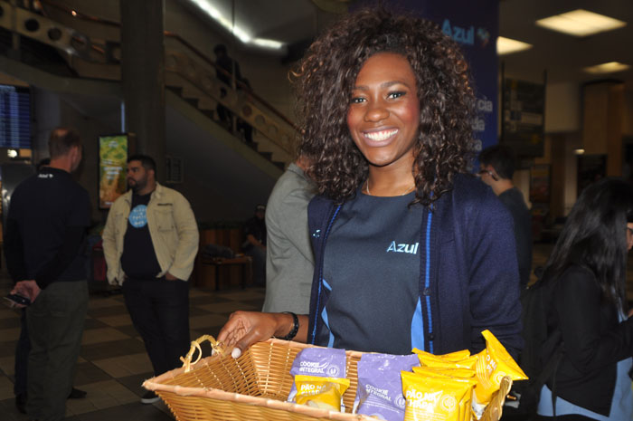 Confira como foi o voo inaugural da Azul na ponte aérea; fotos