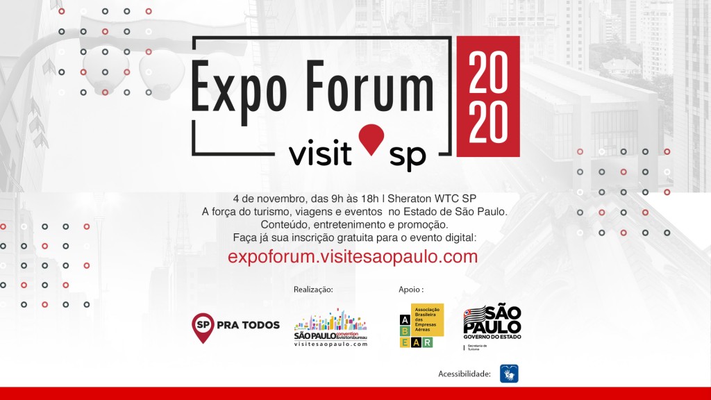 Expo Forum Visit SP terá entretenimento, conteúdo e pacotes promocionais