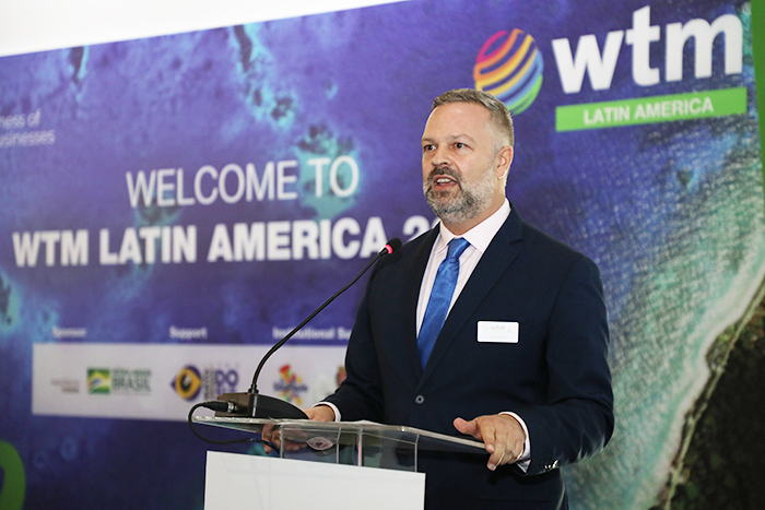 "A magia está de volta", diz Simon Mayle na abertura da WTM-LA 2022