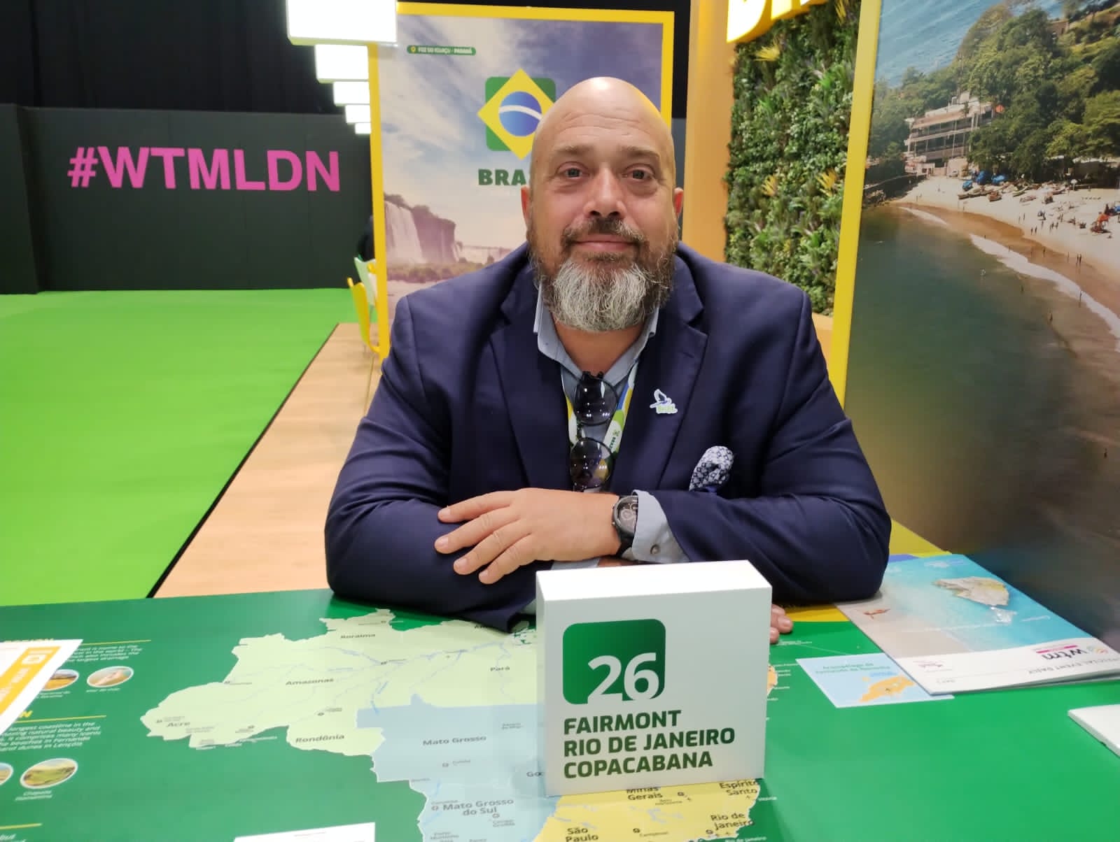 Michael Nagy, do Fairmont, é um dos palestrantes do ITIC em Londres