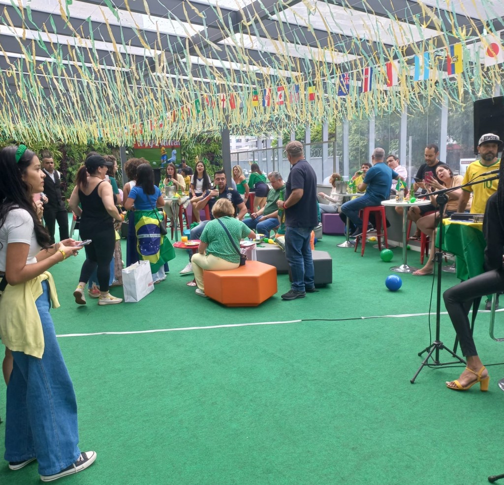 Espaço Arena WZ: tudo pronto para Brasil x Camarões no WZ Hotel Jardins ...