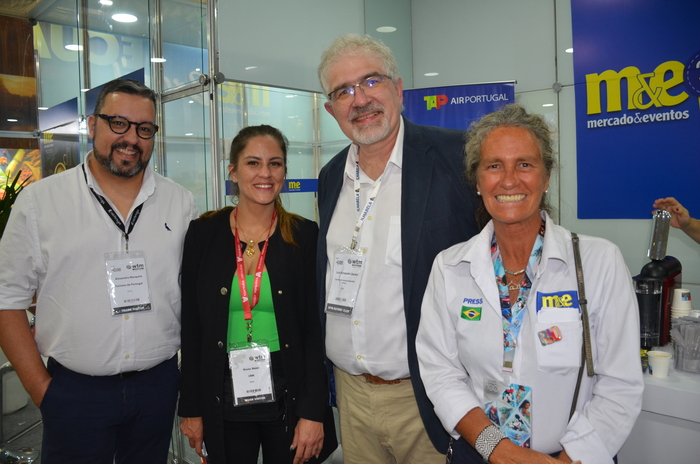 Estande do M&E bomba no segundo dia de WTM-LA 2023; veja fotos - M&E ...