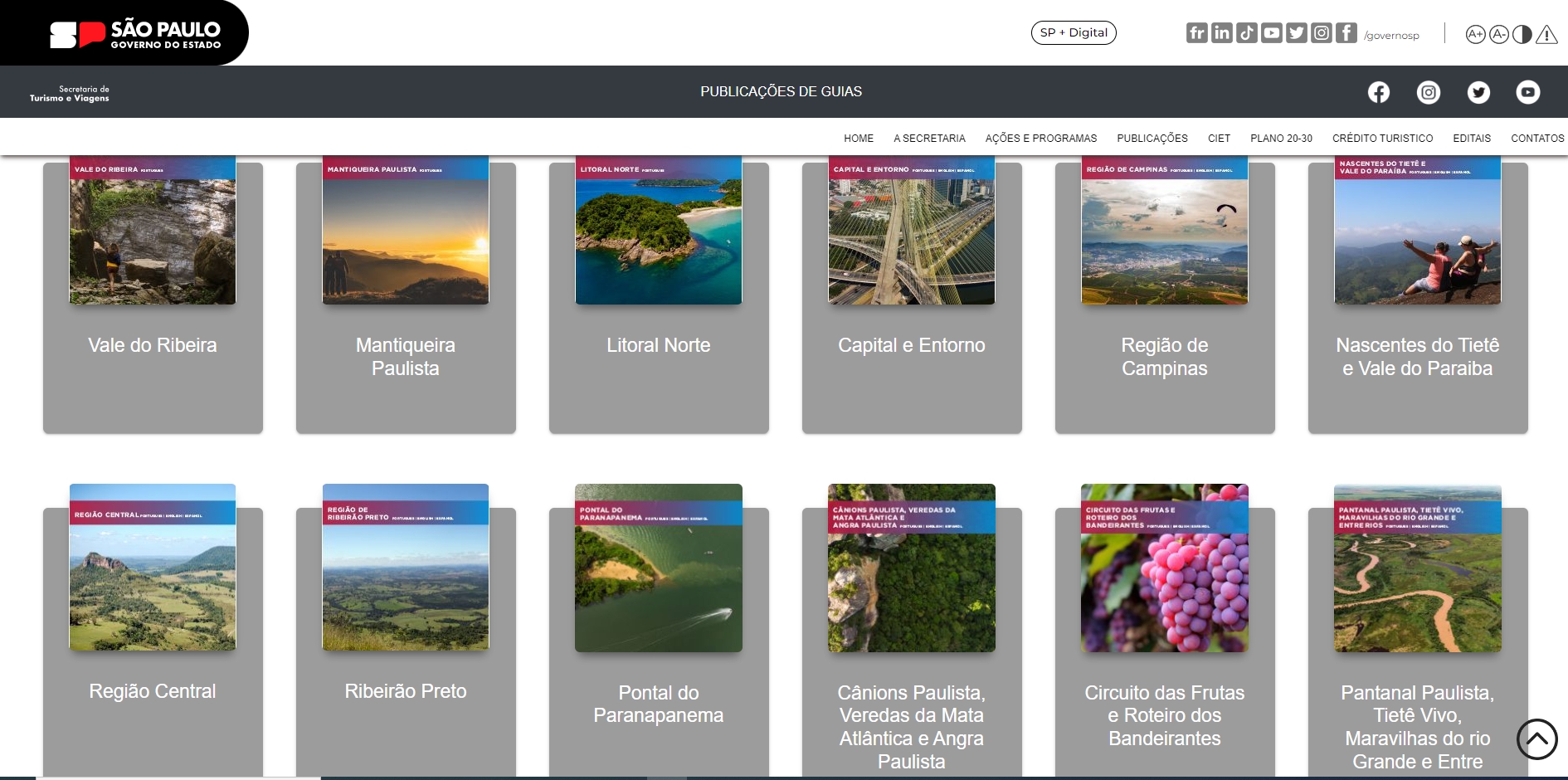 Setur-SP lança 'Guia de Rotas Turísticas' do estado de São Paulo - M&E ...
