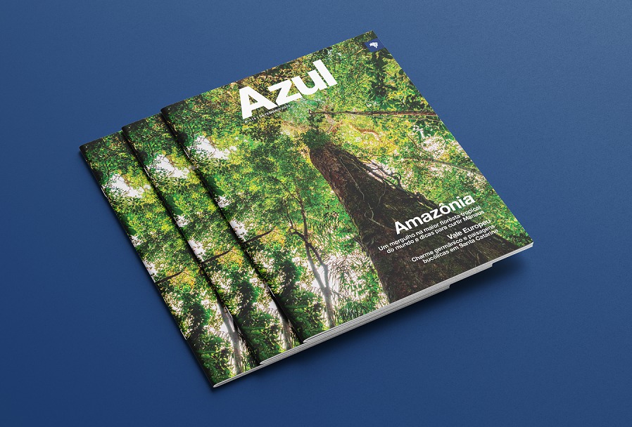 Amazonas é destaque em capa da Revista Azul Linhas Aéreas