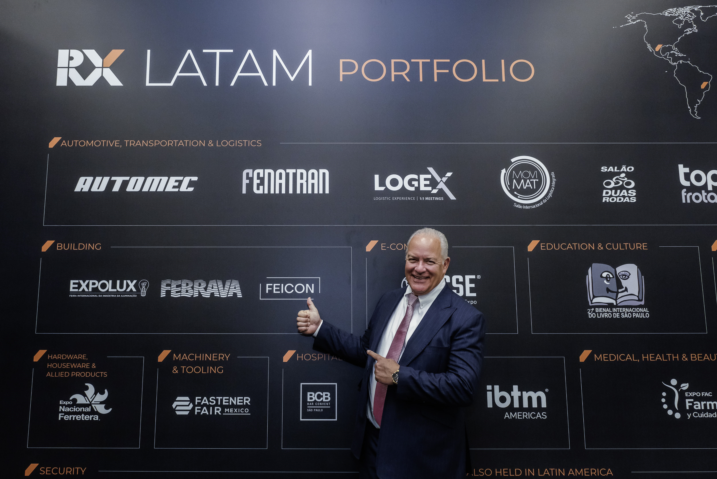 Em visita ao Brasil, CEO da RX destaca tendências para o setor de ...