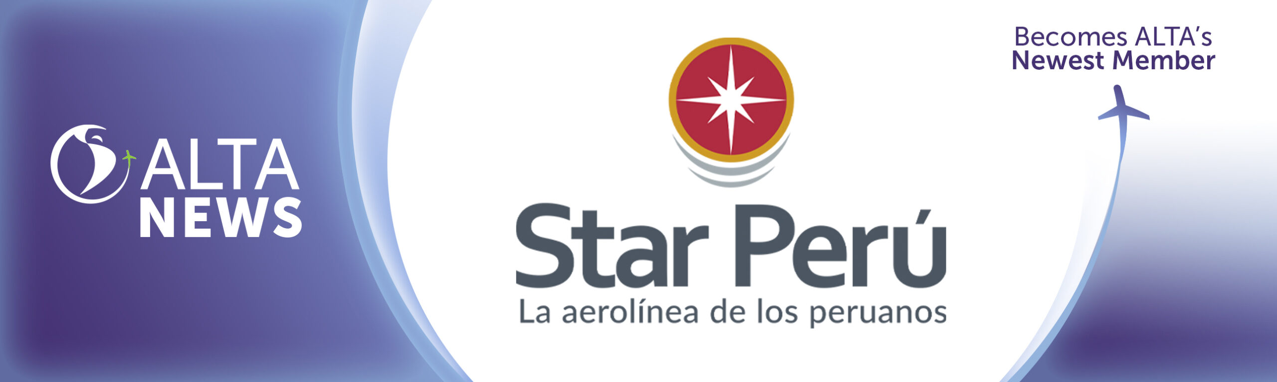 Star Perú é a nova companhia aérea membro da Alta