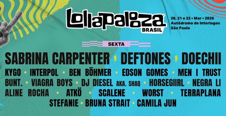 Sabrina Carpenter, Skrillex e Lorde lideram line-up do Lolla Brasil ...